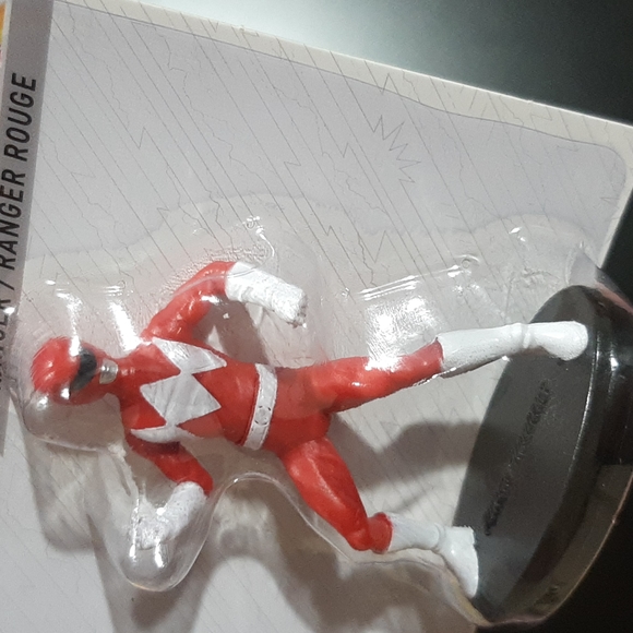Power Ranger | Toys | Power Rangers Red Ranger Mini Figure Hasbro ...